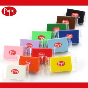 Pepy Plastilina Non-drying Modeling Clay: 24-color Set - Etsy