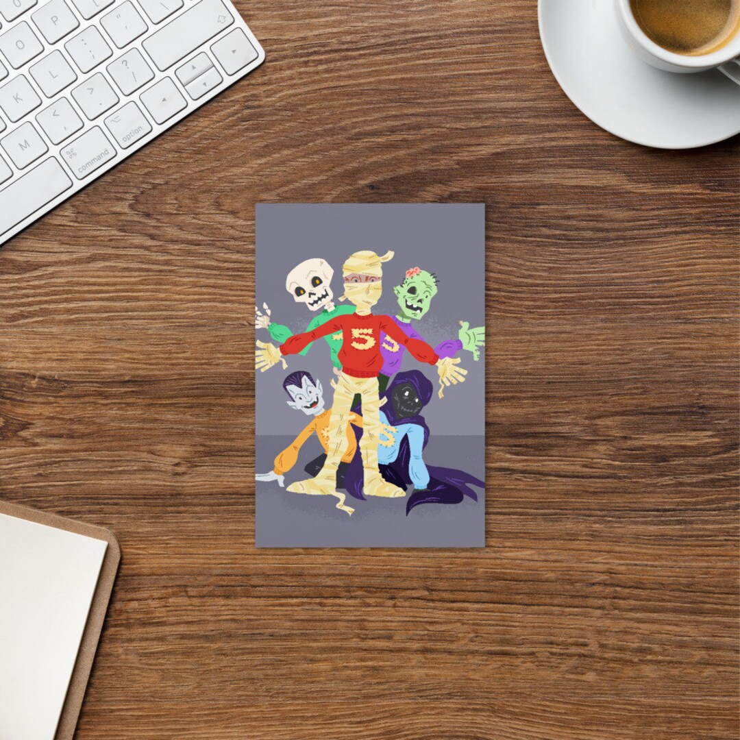 The Crypt Kicker Five Postcard - Etsy