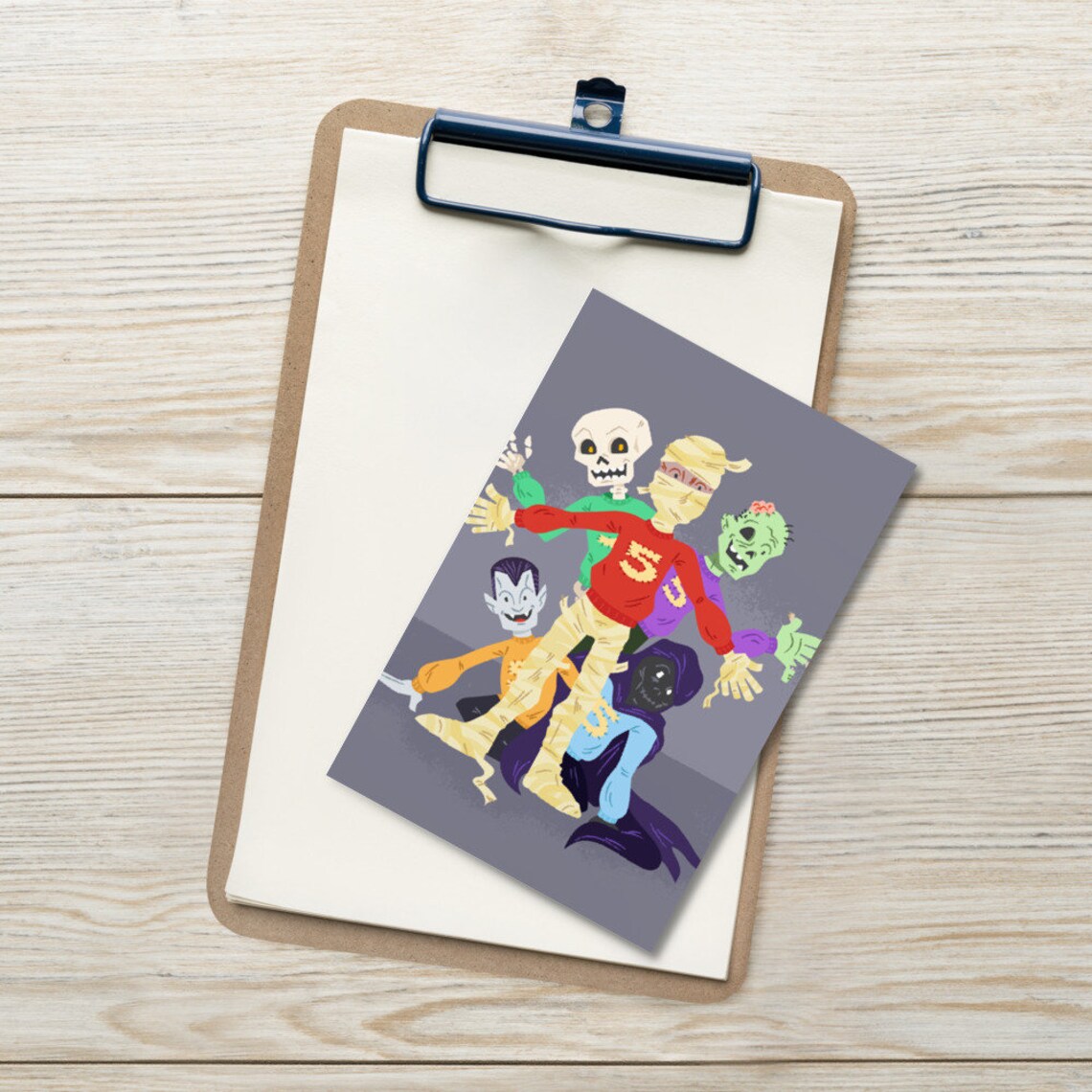 The Crypt Kicker Five Postcard - Etsy