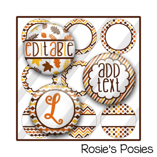 Bottle Cap Printable - Etsy