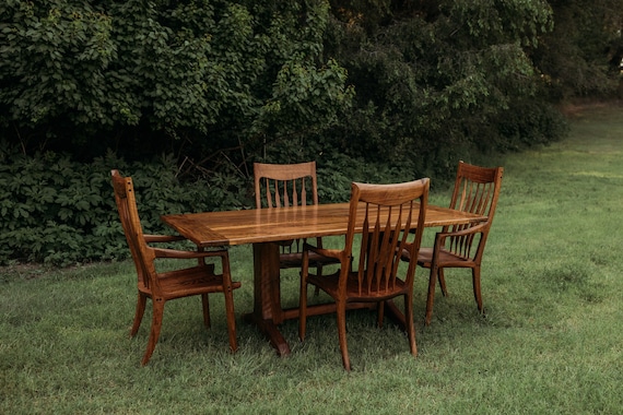 Hand Shaped Dining Set - Etsy