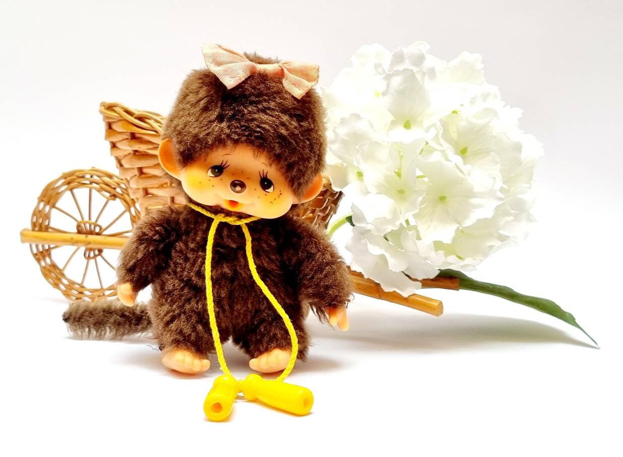 Monchichi Doll Monchichi Sekiguchi 1970's Original Vintage - Etsy