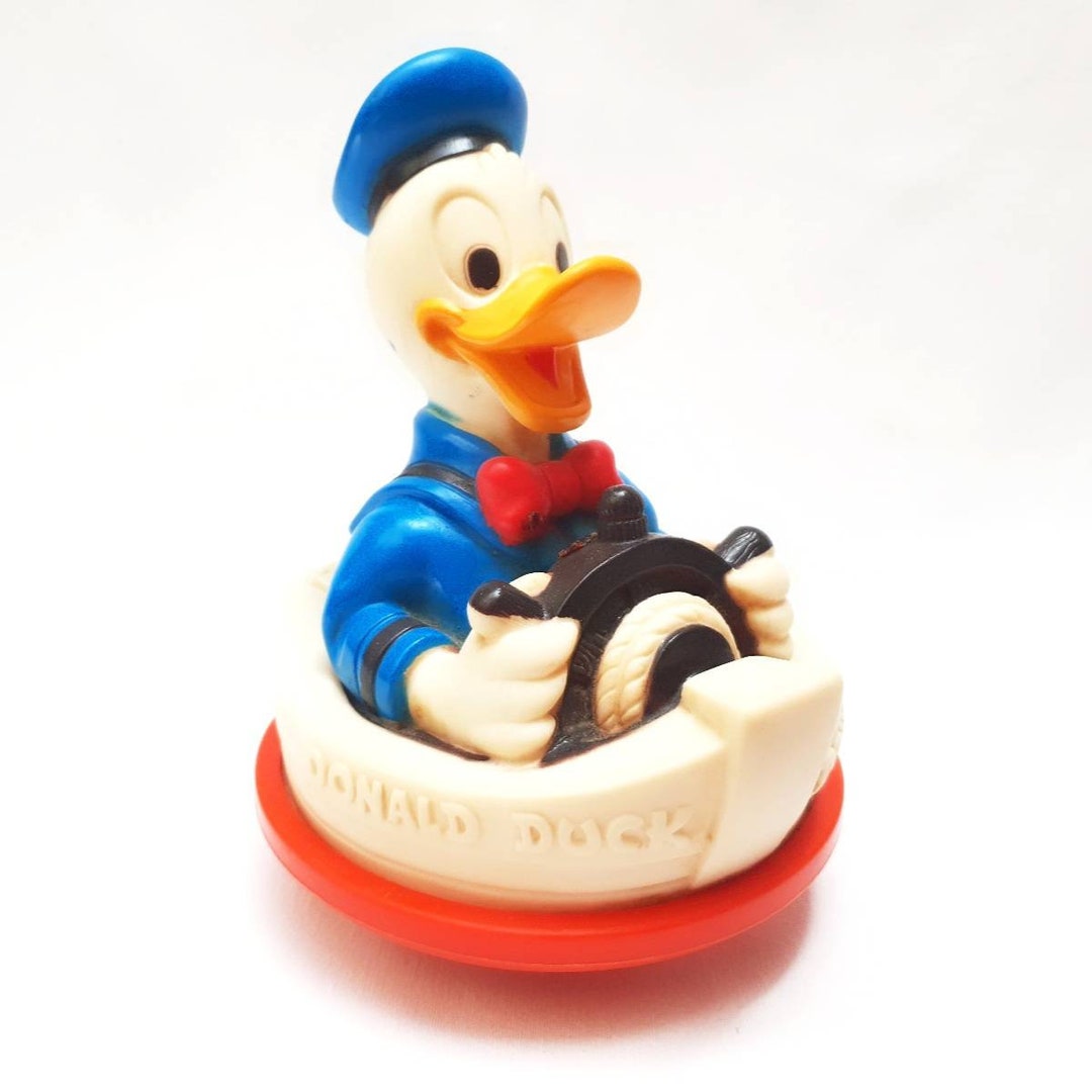 Donald Duck 1976 Gabriel Vintage Toy Disney Donald Duck Bath/pool ...