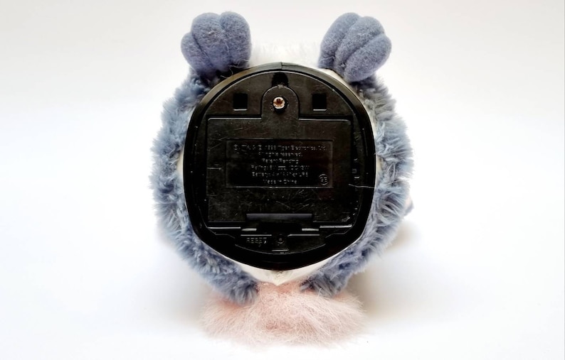 Furby 1998 Blue Elephant Furby Plush Toy Model 70-800 Brown Eyes ...