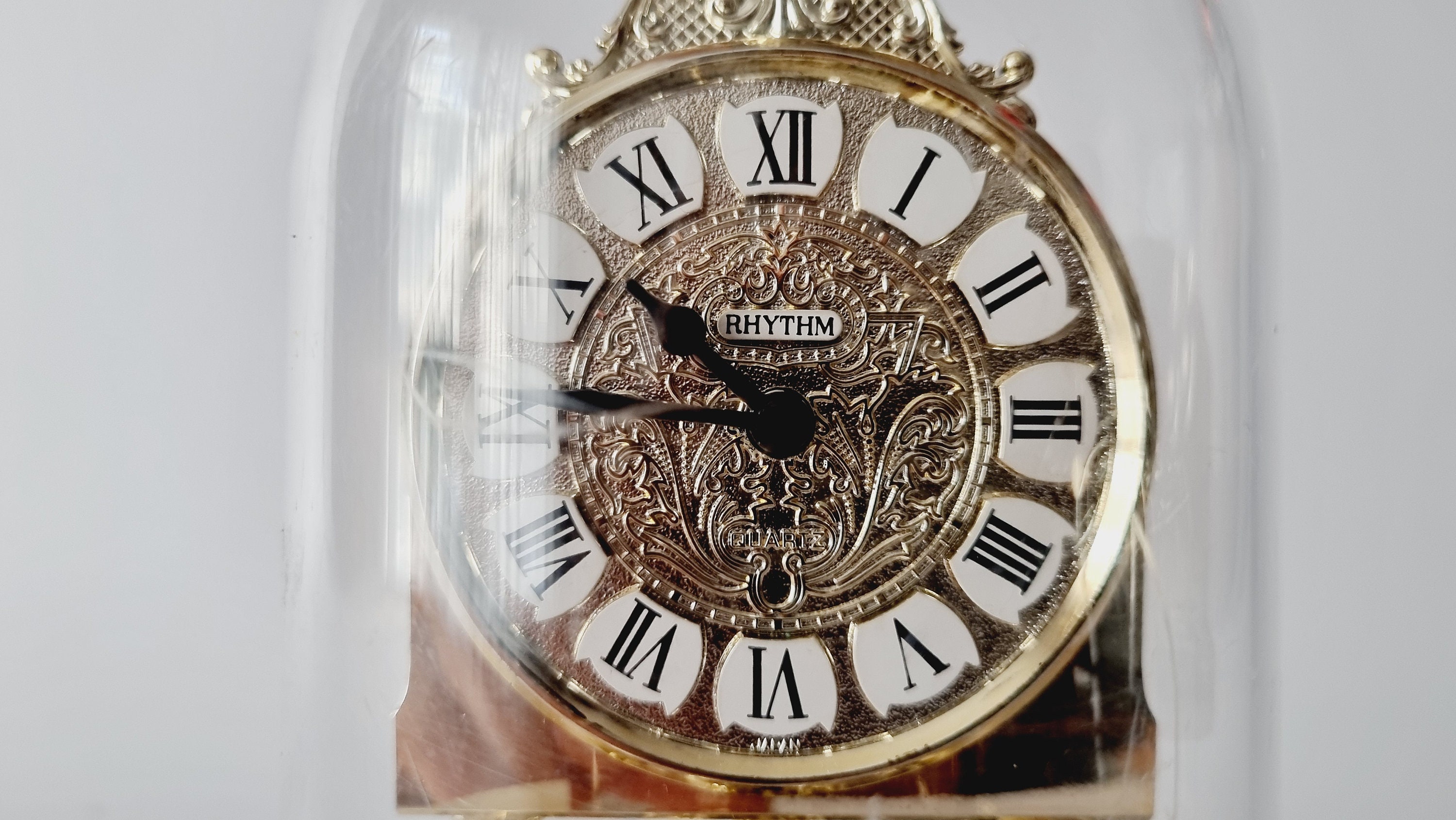 Vintage Watch Rhythm, Quartz Clock, Music Clock, Space Age Clock, Alarm ...