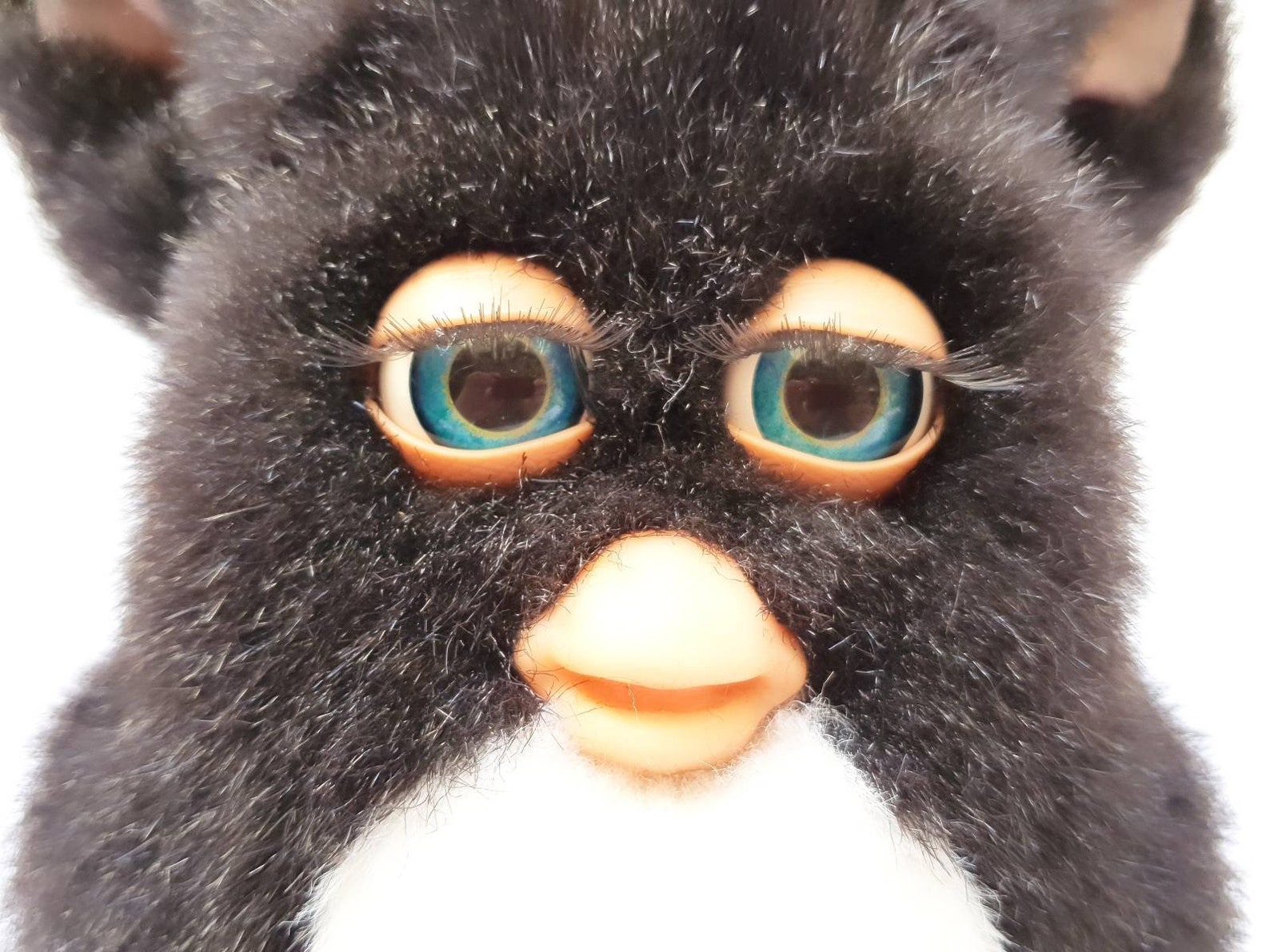 ADOPT ME Emoto-tronic Furby 2005 Model 59294 CHARCOAL Black - Etsy Hong ...