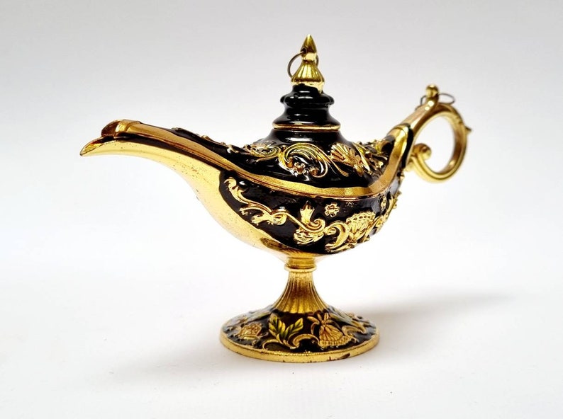 Aladdin Magic Lamp 5, Disney Aladdin Visual Torch, Antique Oil Lamp ...