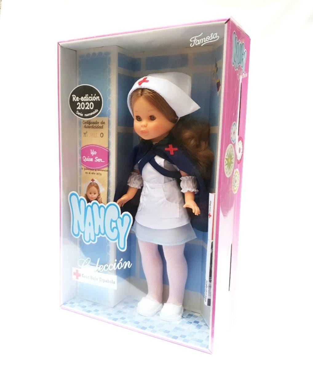 CHARMIMG Nancy Nurse Doll Famosa 2020 Nancy Collection Muñeca Española ...