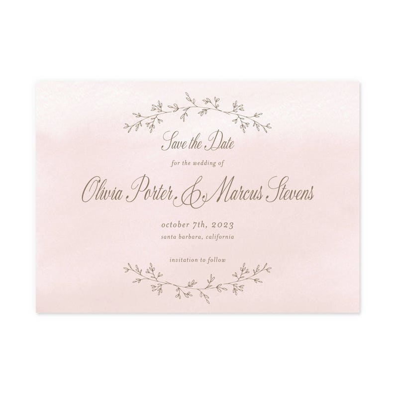 Enchanted Drift Wedding Invitations | Etsy