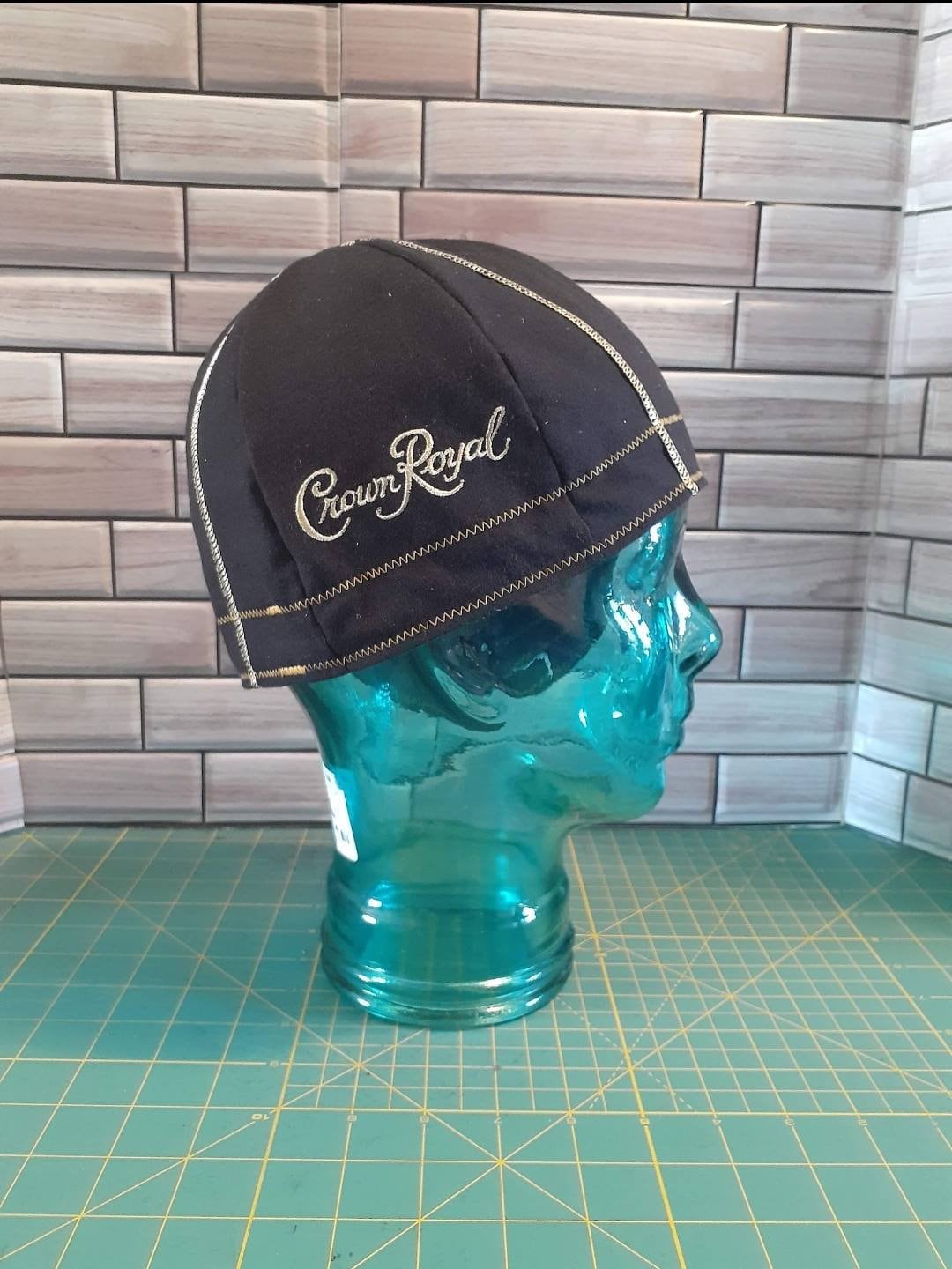 Black Cap** Crown Royal Welder's Cap, Crown Royal Cap, Welder's Cap - Etsy