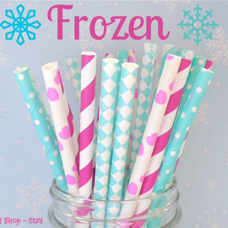Frozen Straw - Etsy