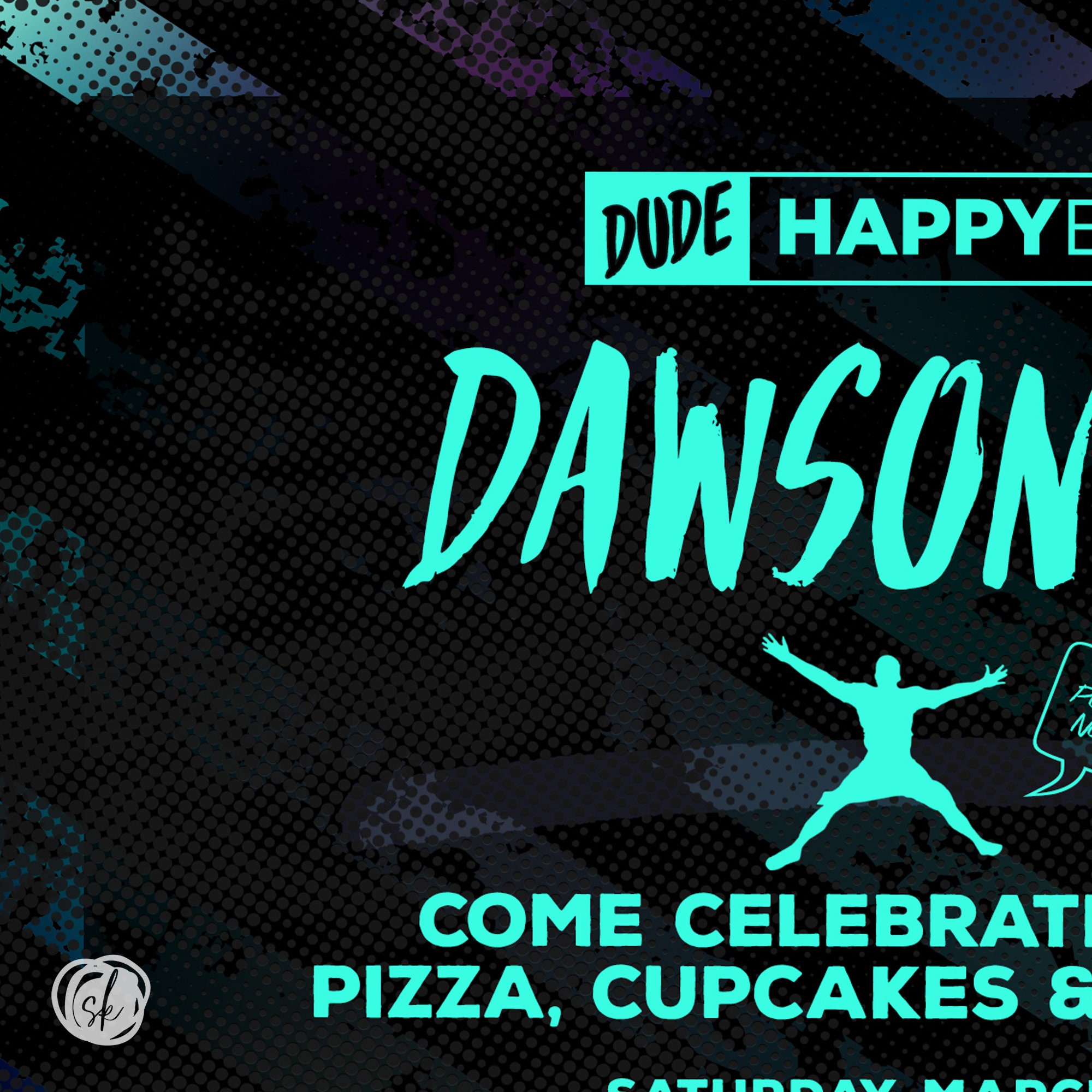 Dude Themed Printable Invitation • Dude Party • Dude Theme • Perfect ...