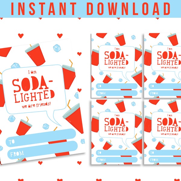 Valentine Soda - Etsy