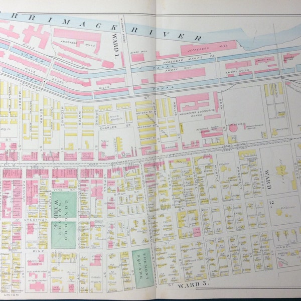 Manchester Ward Map - Etsy