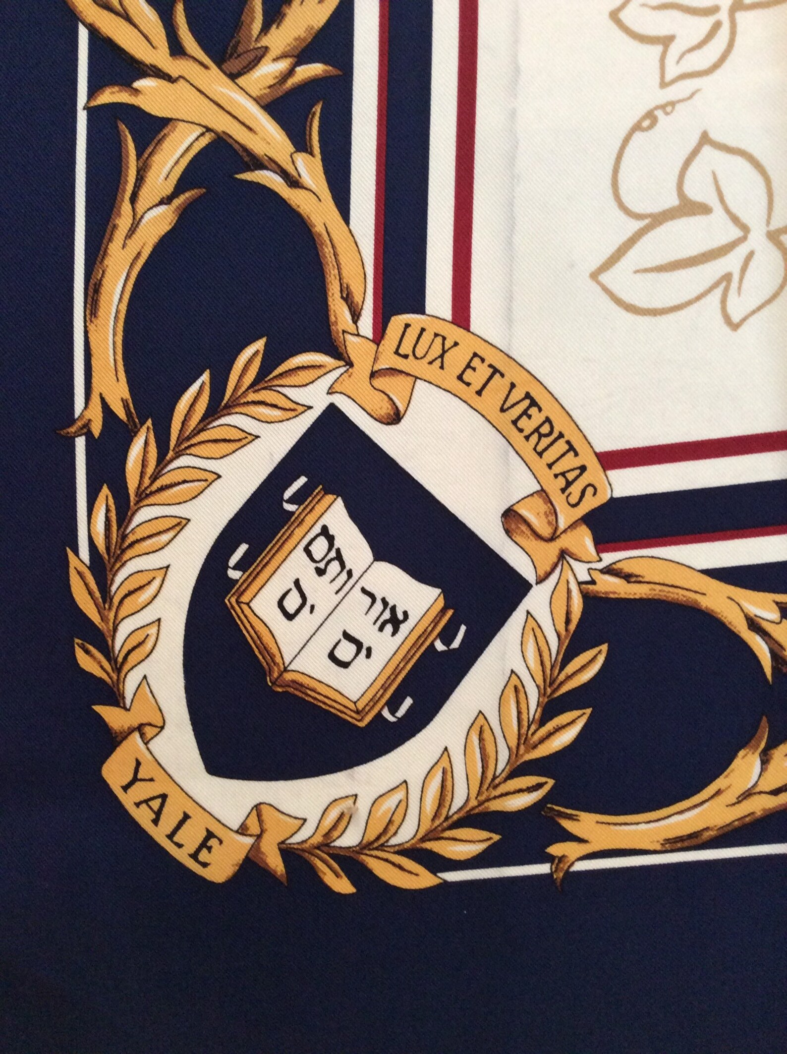 Yale University Silk Scarf The Rah-Rah Legacy Collection | Etsy