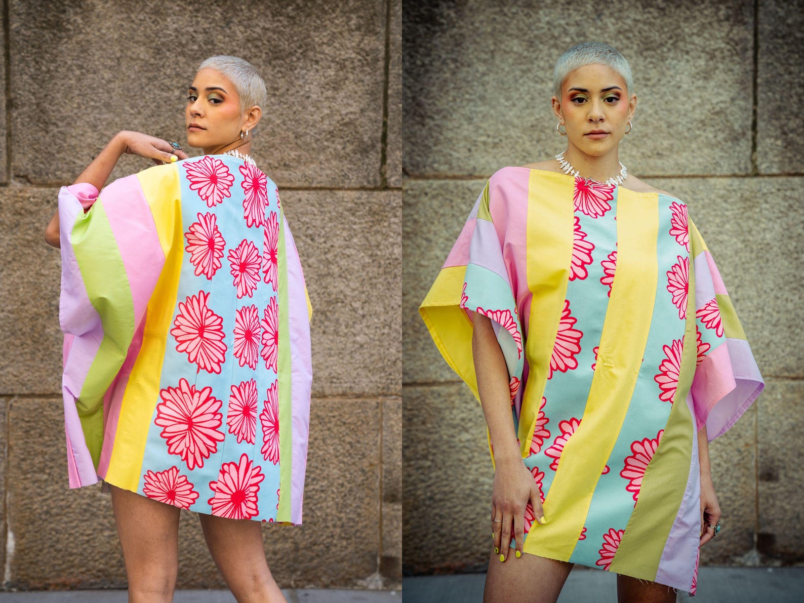 Oversized Dress Sewing Pattern, Cape Customizable, PDF Tutorial, Womens ...