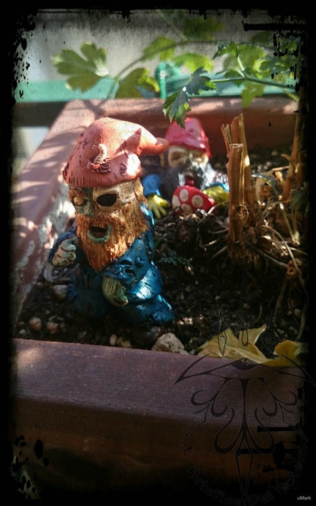 Zombie Garden Gnomes (5-9cm) - Etsy