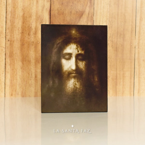 Holy Face Print - Etsy
