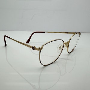 Vintage New Old Stock Yves Saint Laurent YSL Gold Eyeglass Frames Mod ...
