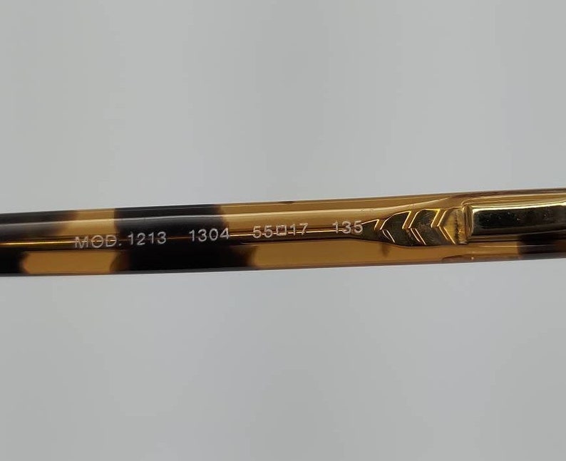 Vintage New Old Stock Versace Bronze Eyeglass Frames Mod 1213 | Etsy