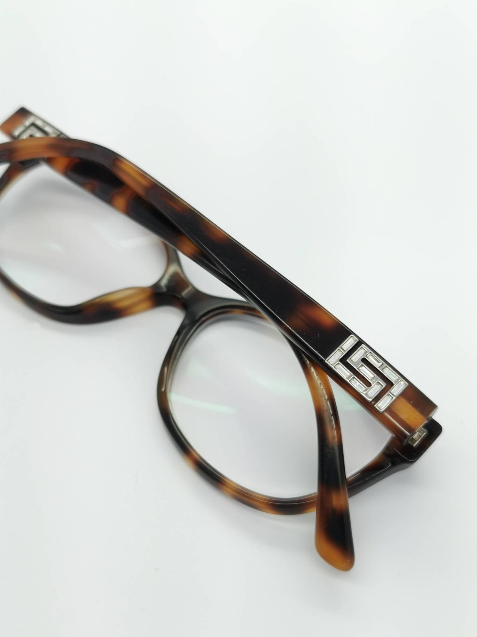 Vintage Versace Tortoise Eyeglass Frames Mod 3189-B RX LENSES - Etsy