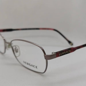 Vintage New Old Stock Versace Pink Tortoise Eyeglass Frames Mod 1192 ...