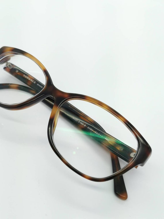 Vintage Versace Tortoise Eyeglass Frames Mod 3189-B R… - Gem