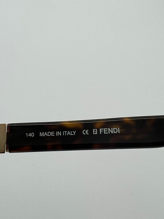 Vintage Fendi Brown Bronze Eyeglass Frames Mod FS300 … - Gem