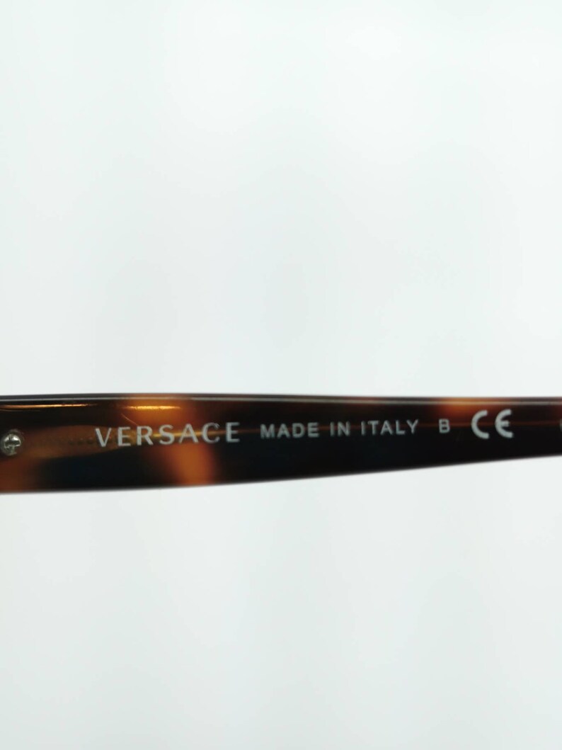 Vintage Versace Tortoise Eyeglass Frames Mod 3189-B RX LENSES - Etsy
