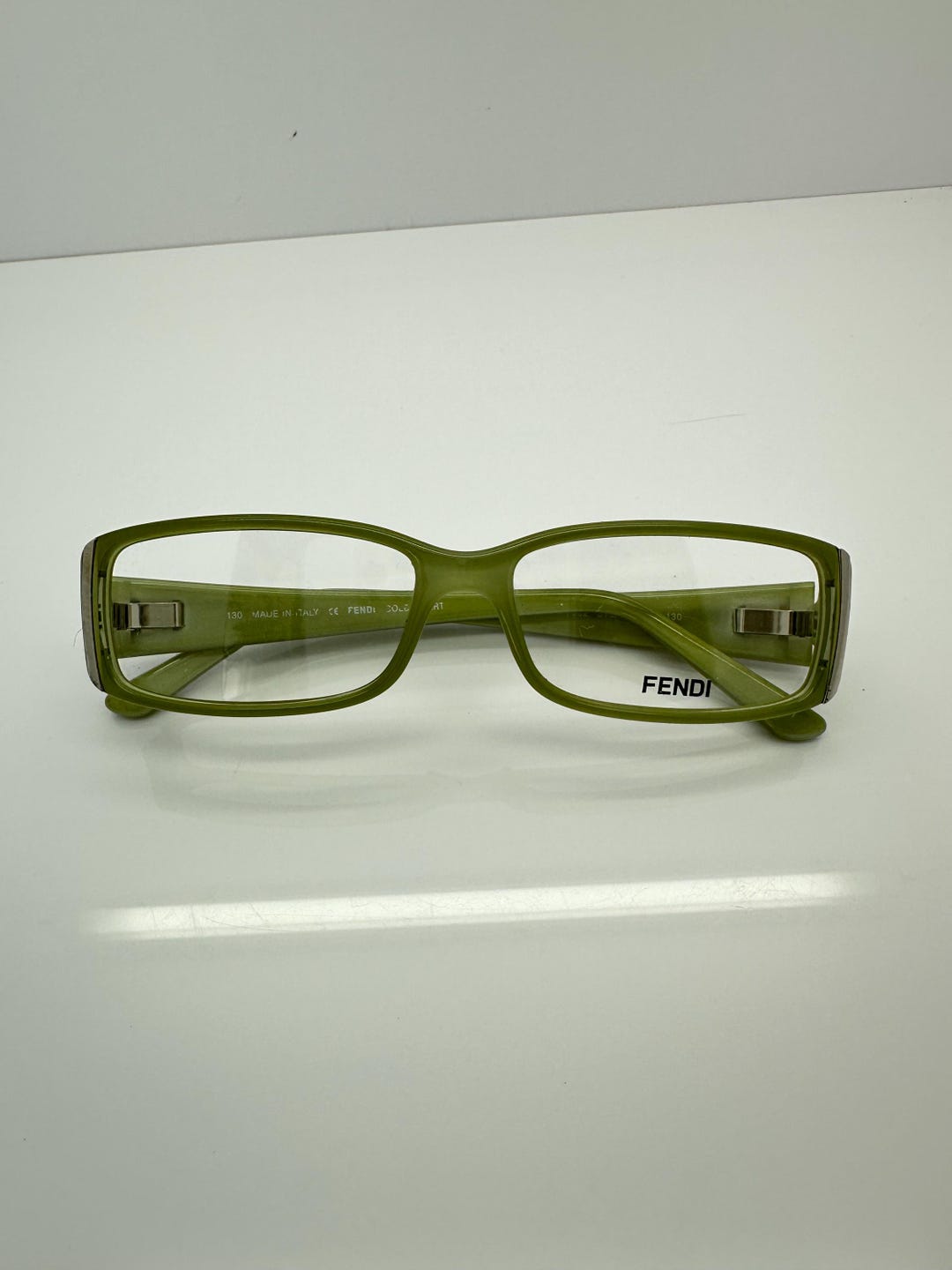 Vintage New Old Stock Fendi Mint Green Eyeglass Frames Mod F662 DEMO ...