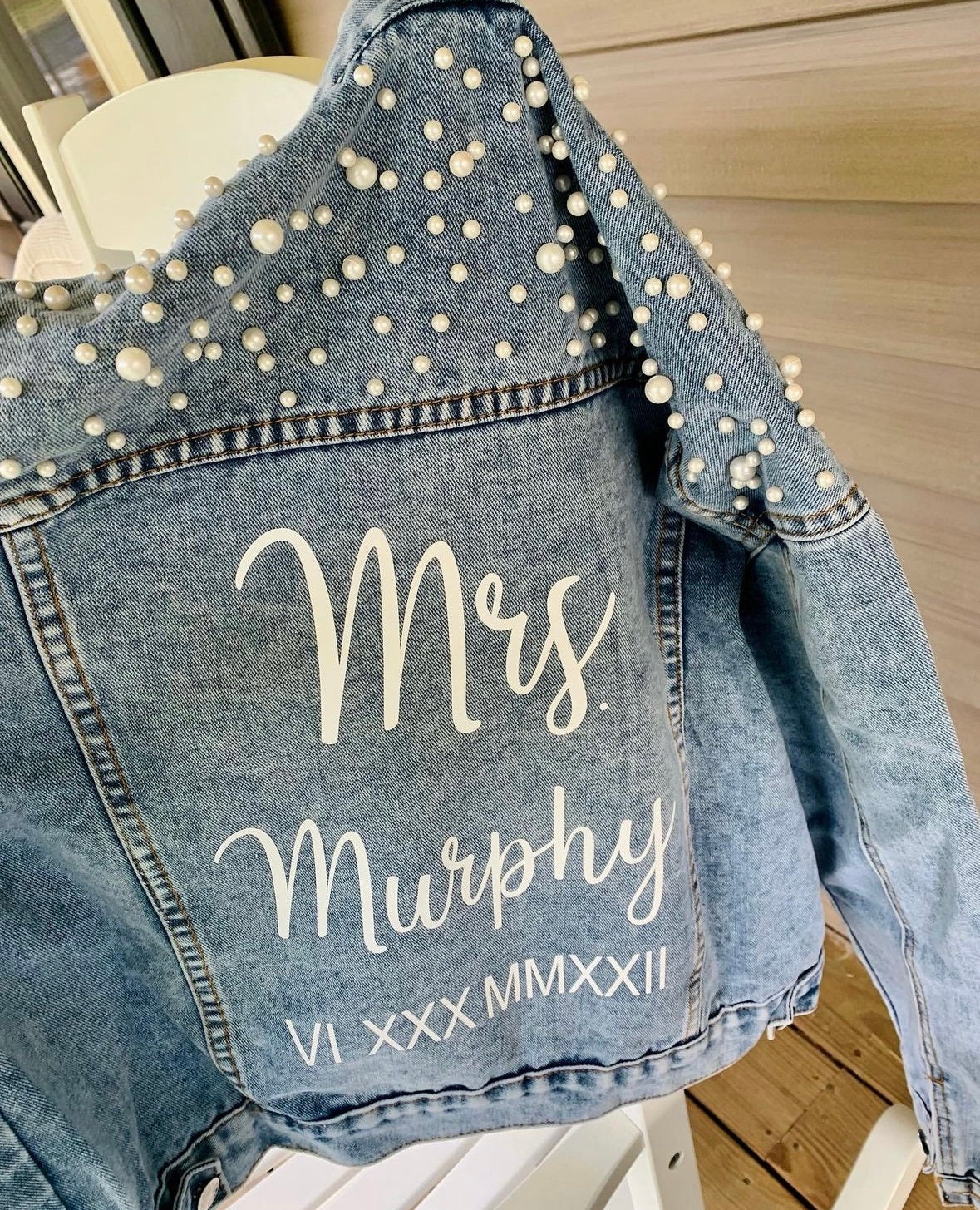 Custom Jean Jacket - Etsy