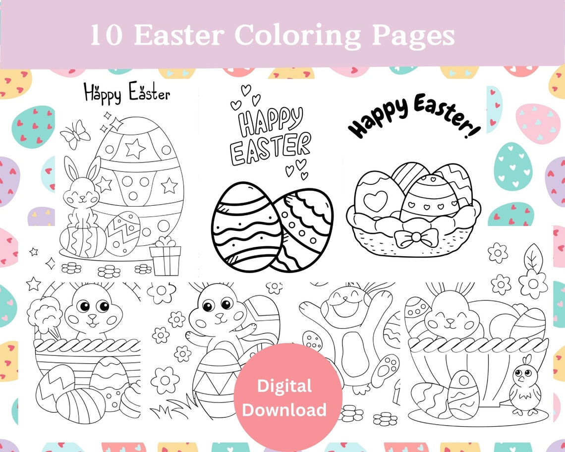 Easter Coloring Pages, Easter Craft, School Craft, Seasonal Activities ...