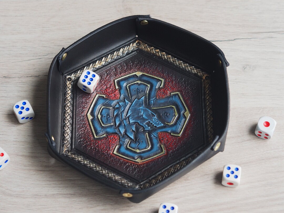 Wolf Dice Tray Wh40k Dice Tray Space Marines Dice Vault Terminators ...