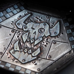 Orks Dice Tray - Wh40k Leather Dice Tray - Xenos Army - Boyz - Warboss ...