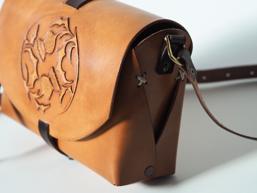 Scotland Shoulder Bag Sassenach Leather Purse Outlander Pouch - Etsy