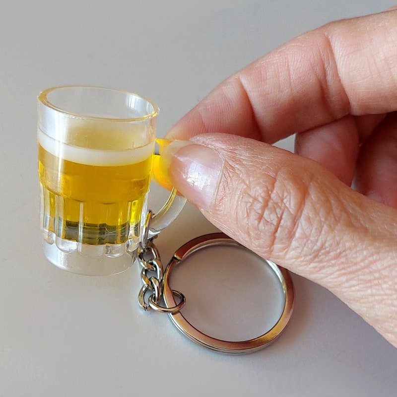 Beer Keychain - Etsy