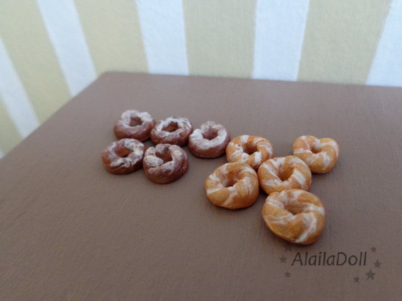 Miniature Cookies Mini Cookies Handmade for Dolls - Etsy