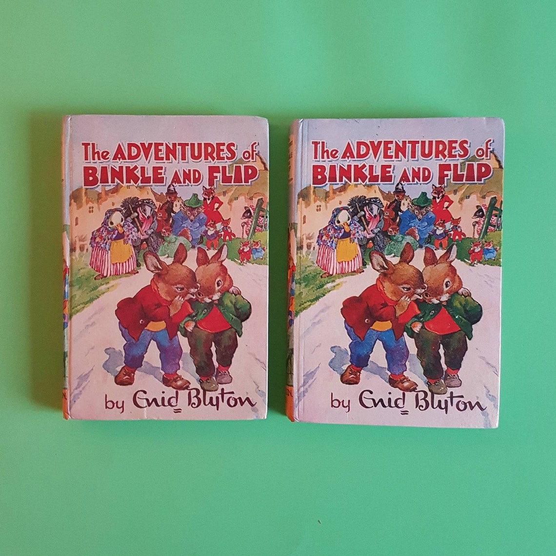The Adventures of Binkle and Flip Vintage Enid Blyton Book - Etsy