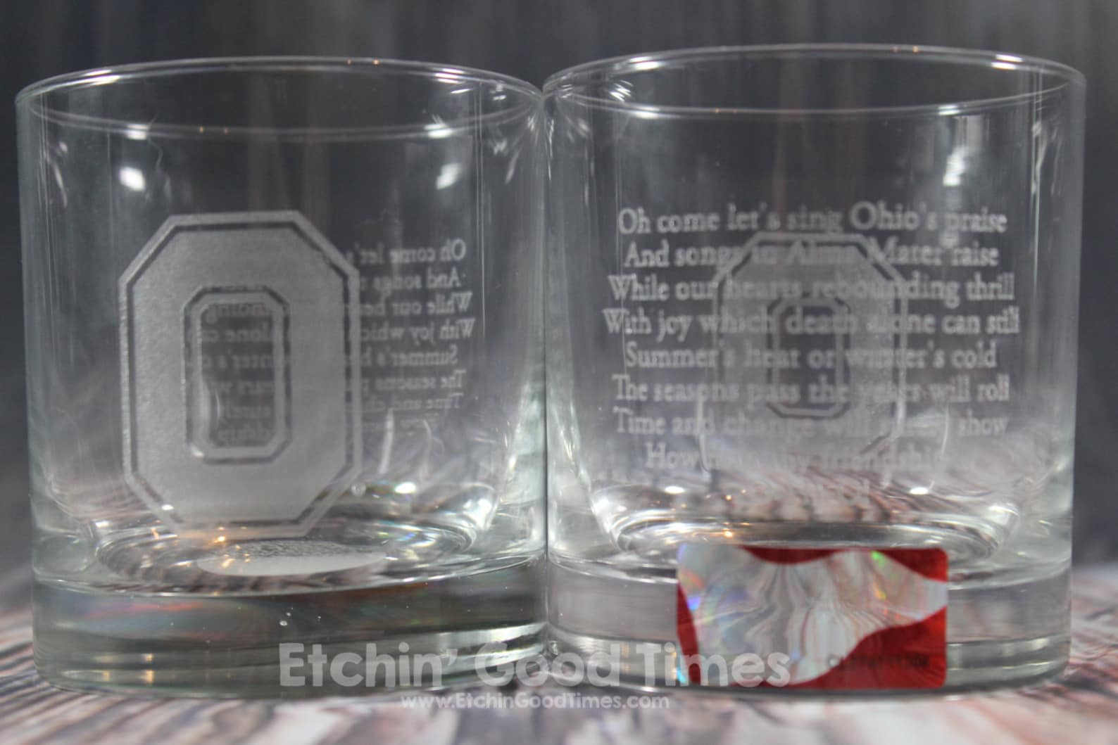 Ohio State Rocks Glass Officially Licensed Ohio State Carmen Ohio Rocks ...