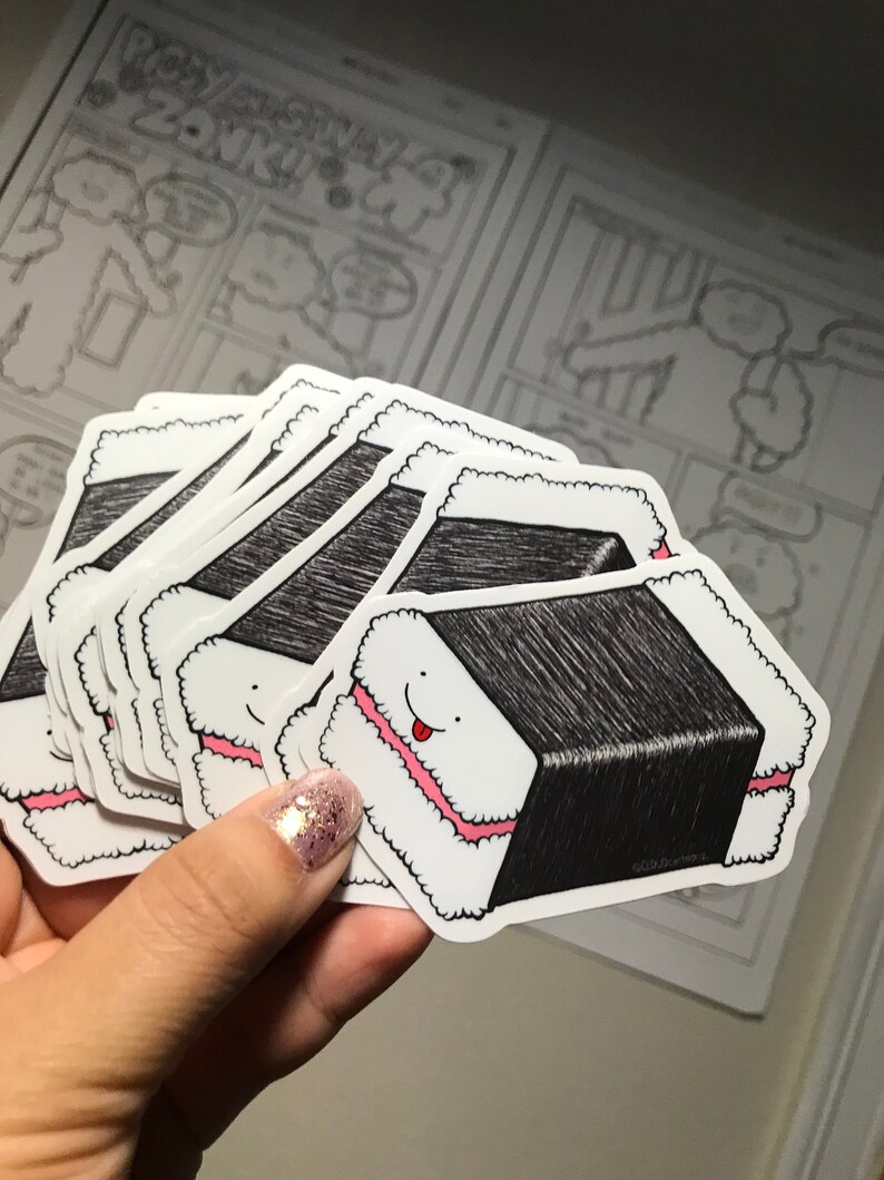 Spam Musubi Decal Sticker - Etsy