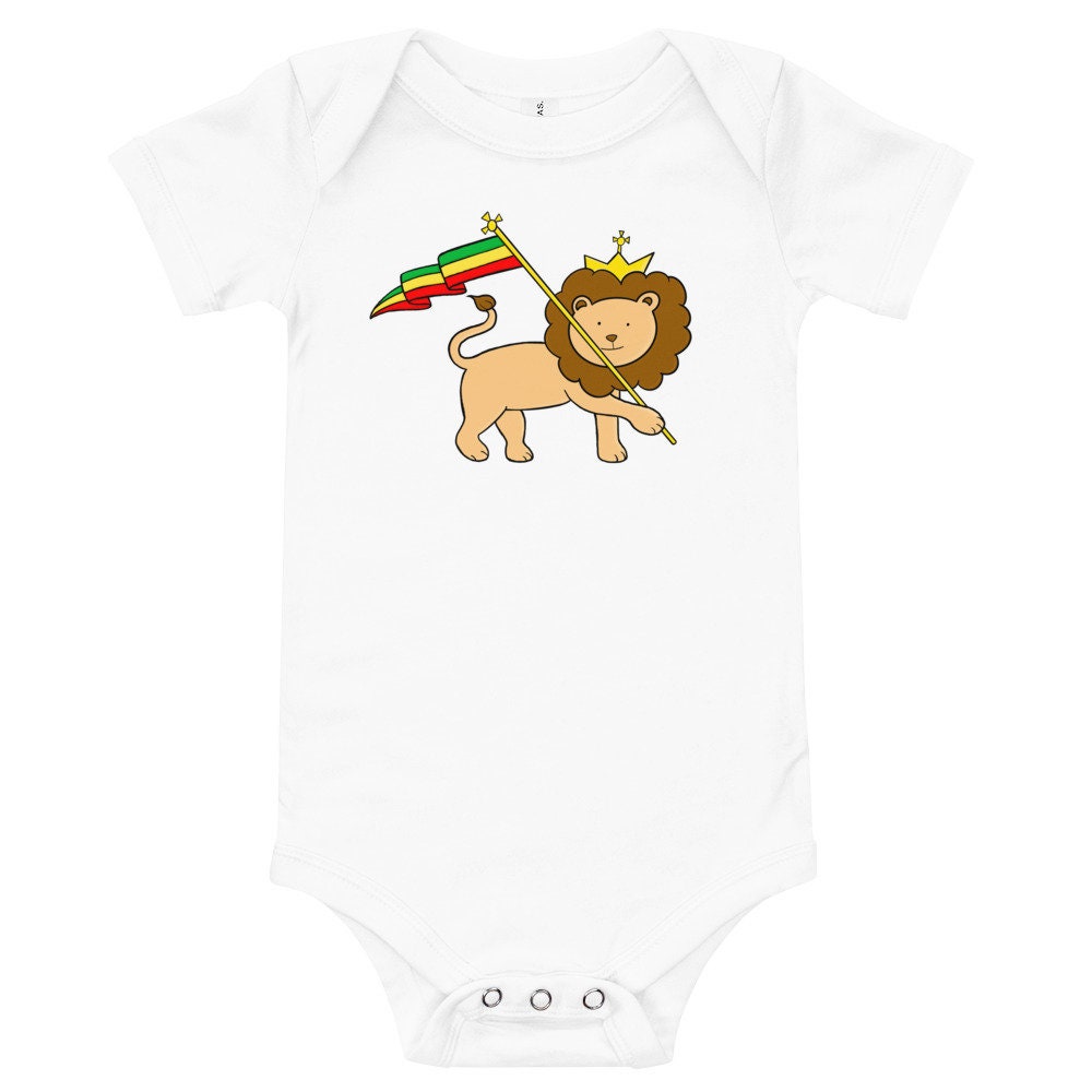 Reggae Lion de Juda Bébé Onesie Noir ou blanc - Etsy France