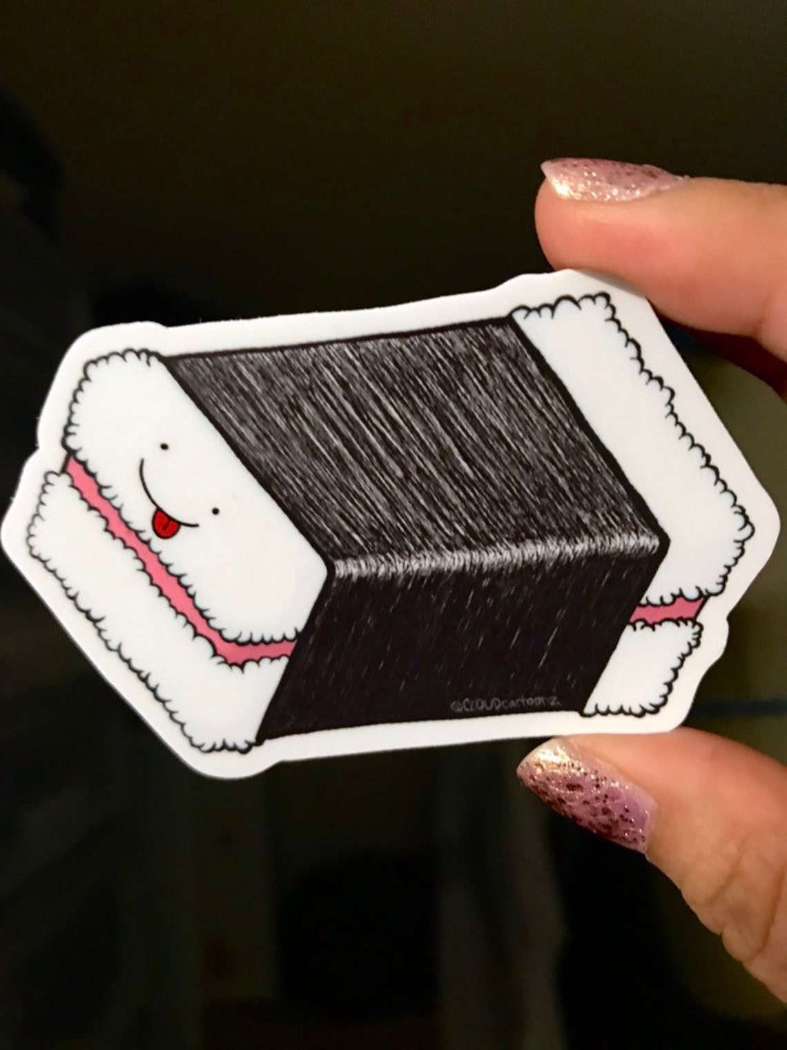 Spam Musubi Decal Sticker - Etsy