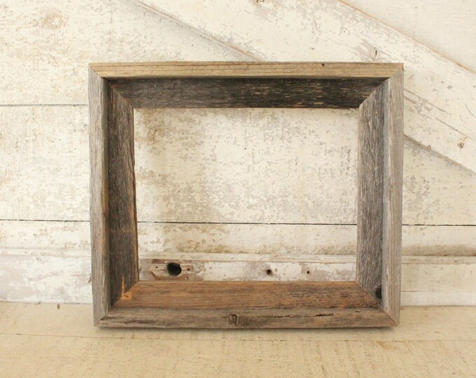 Rustic Gray Barn Wood 8x10 Frame - Old Rustic Gray Barn Wood Frame ...