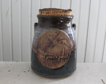 Wild Rice Canister - Etsy