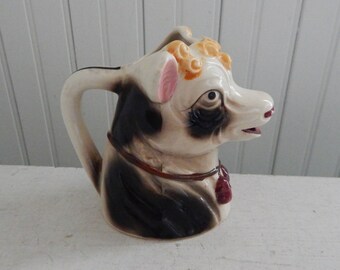 Cow creamer pitcher | Etsy