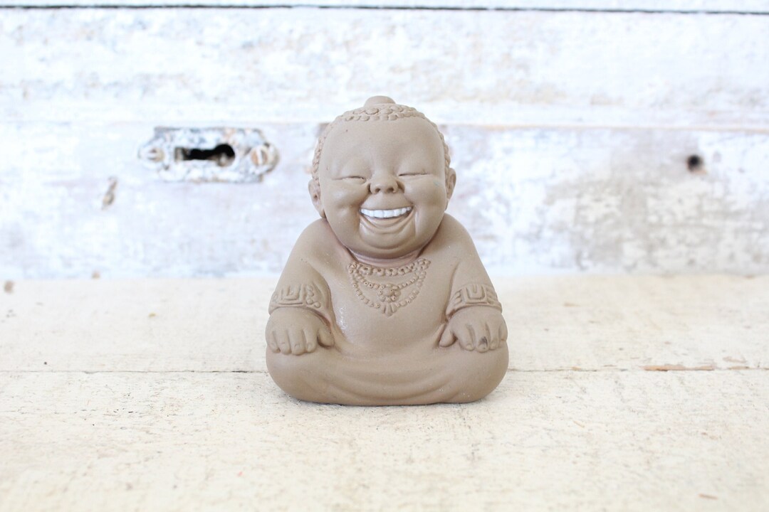 Vintage JK Cameo Rose O'neill Hoho Happy Buddha rubber Happy Buddha ...