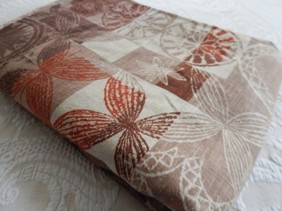 Vintage Pure Linen Vat Print Fabric 100% Imported Pure Linen | Etsy