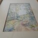 Signe E Larson Impressionist Watercolor Painting - Birger Sandzen ...