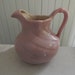 Red Wing Pink Swirl Stoneware Pitcher 735 Red Wing Stoneware Stoneware ...