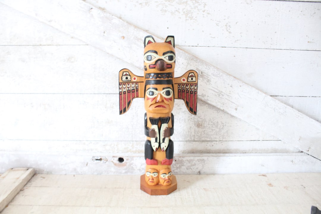 Vintage Patrick Seale Signed "the Legend of Fog Women" Carved Wood ...